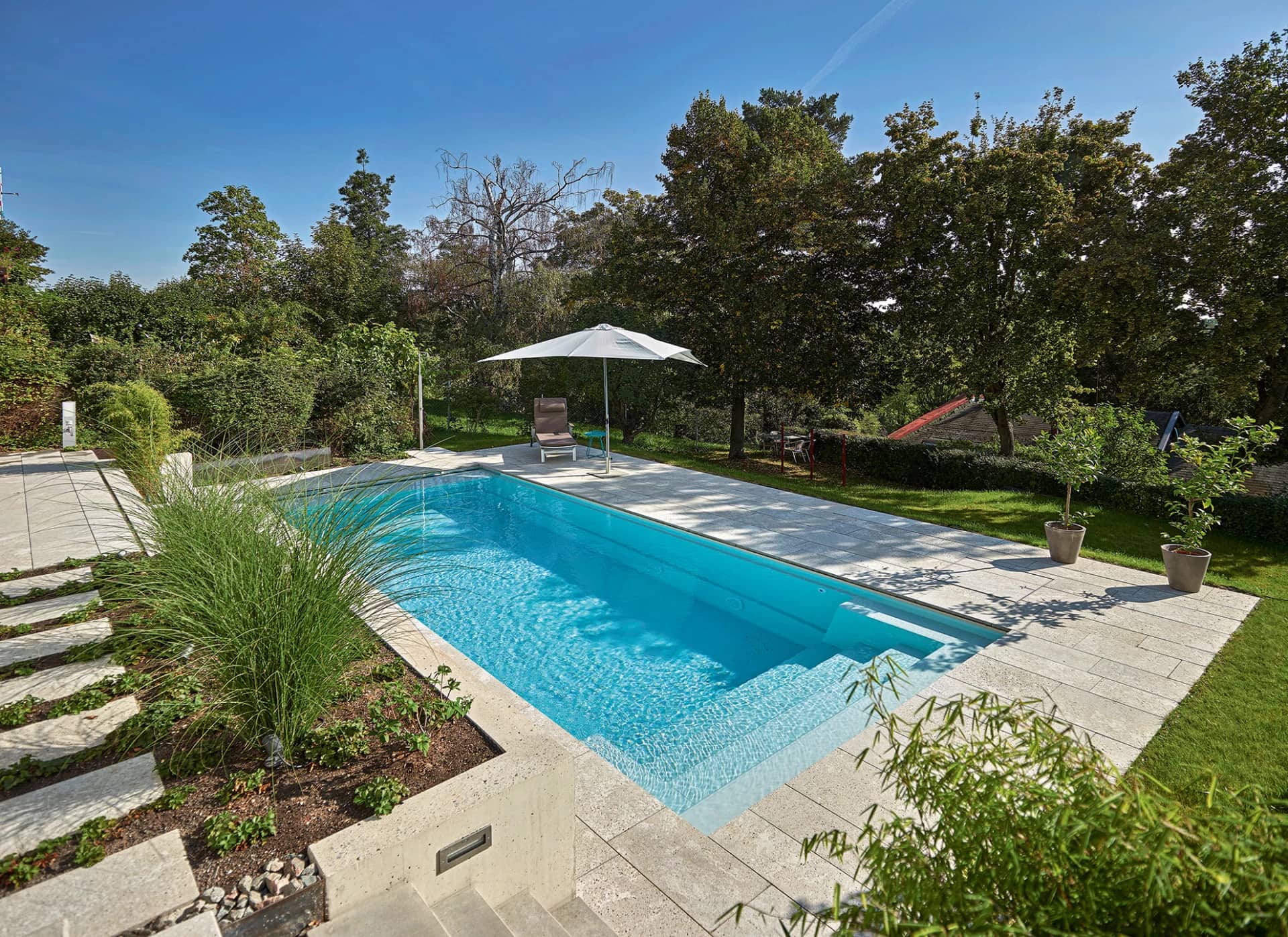 Glasfiberpool Aphrodite 800 – GullbergJansson