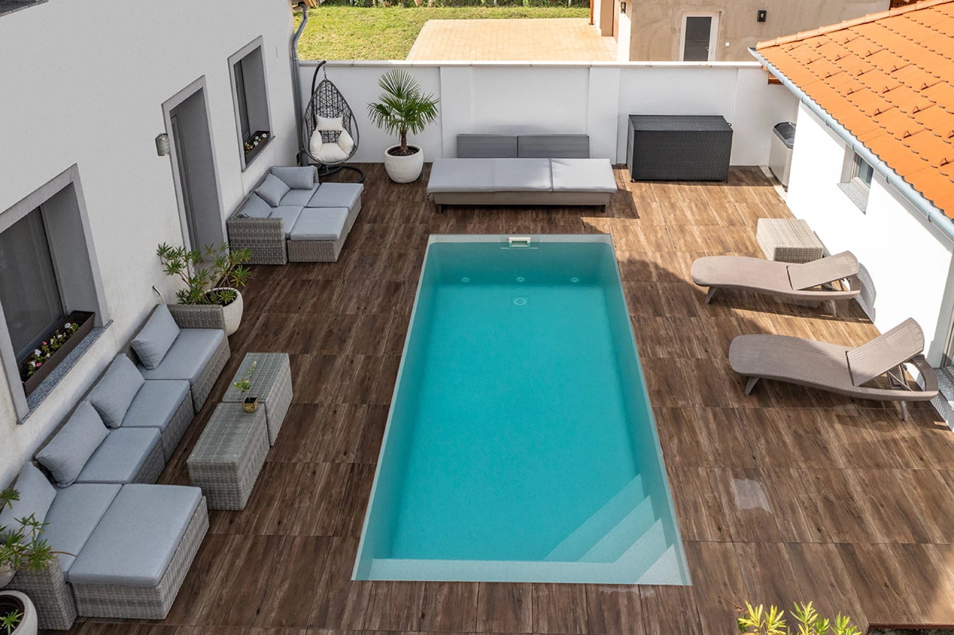 Glasfiberpool Familie – GullbergJansson